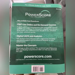 Other | Powerscore Lsat Book 221 Logic Games Bible | Poshmark